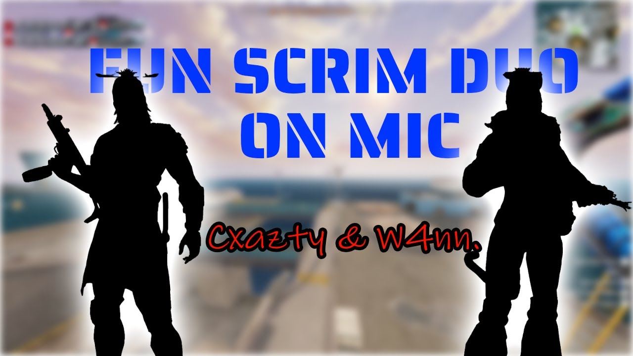 Mic check on fun scrim Duo and top #1 | BloodStrike - YouTube