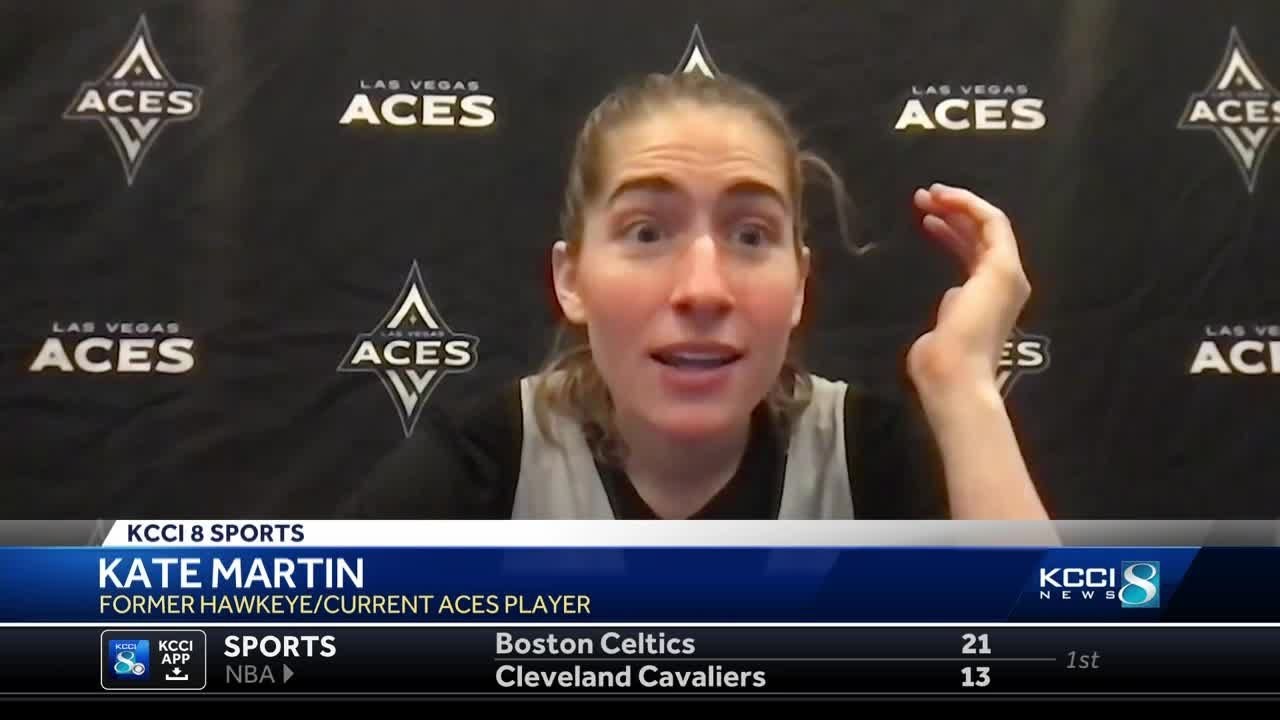 Iowa basketball: See former Hawkeyes star Kate Martin's shocked ...