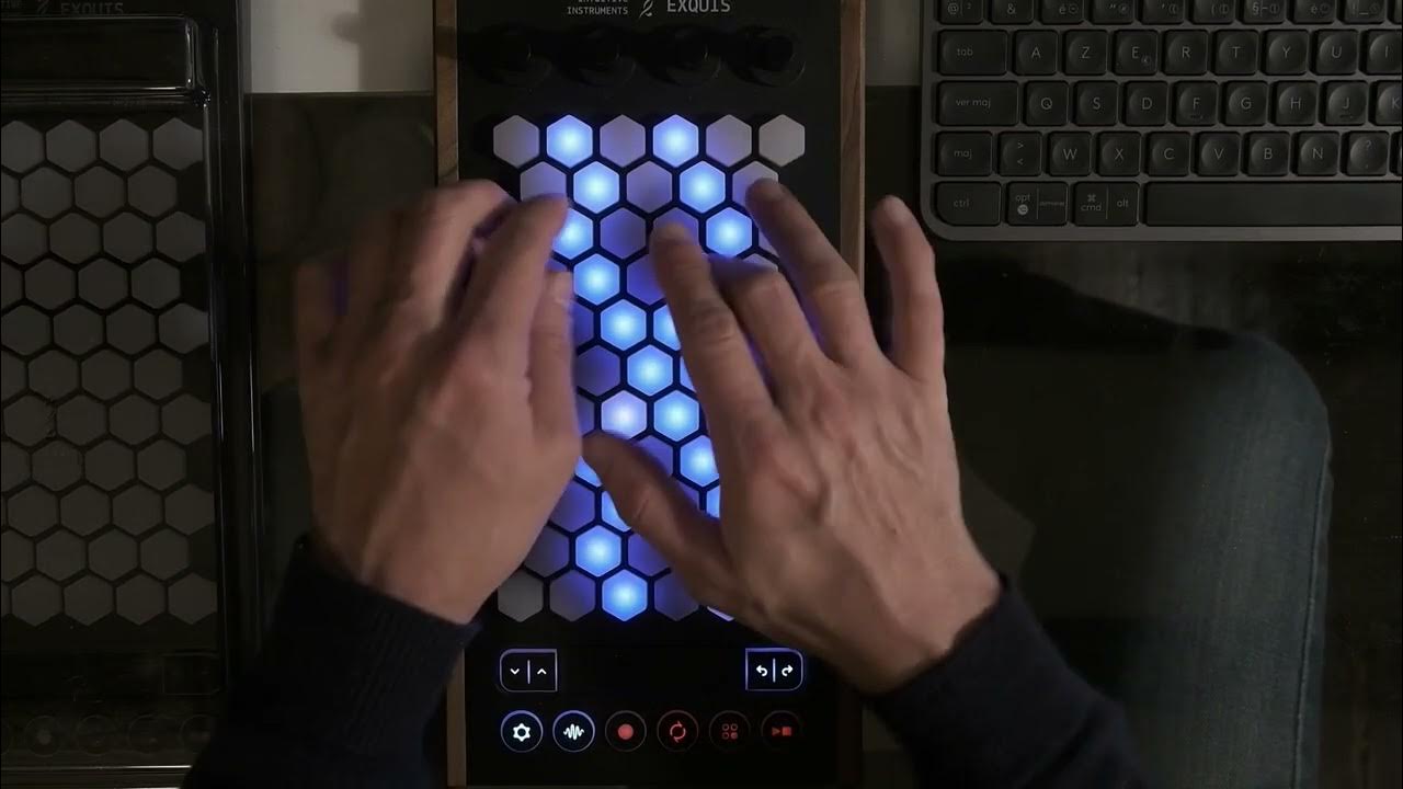 Exquis Ableton Live remote script - beta-v1 - First tour Part2 - YouTube