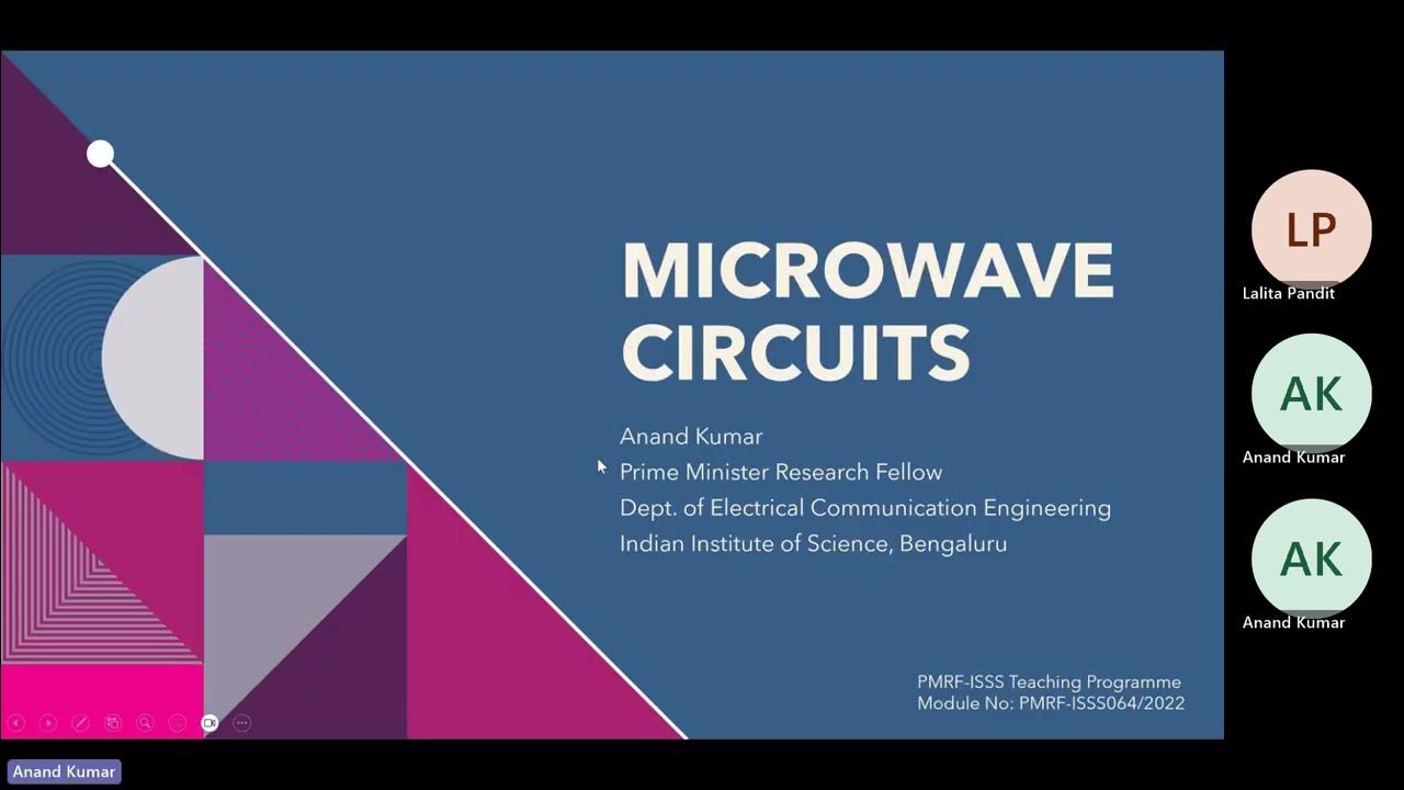 Microwave Circuits Lecture 19 - YouTube
