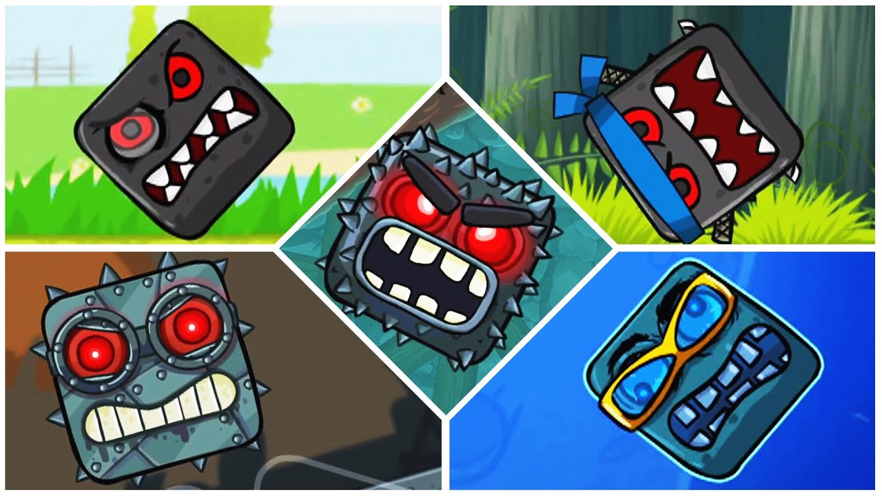 Reb Ball 4 | Beating All Bosses | End Game | Android, IOS - YouTube