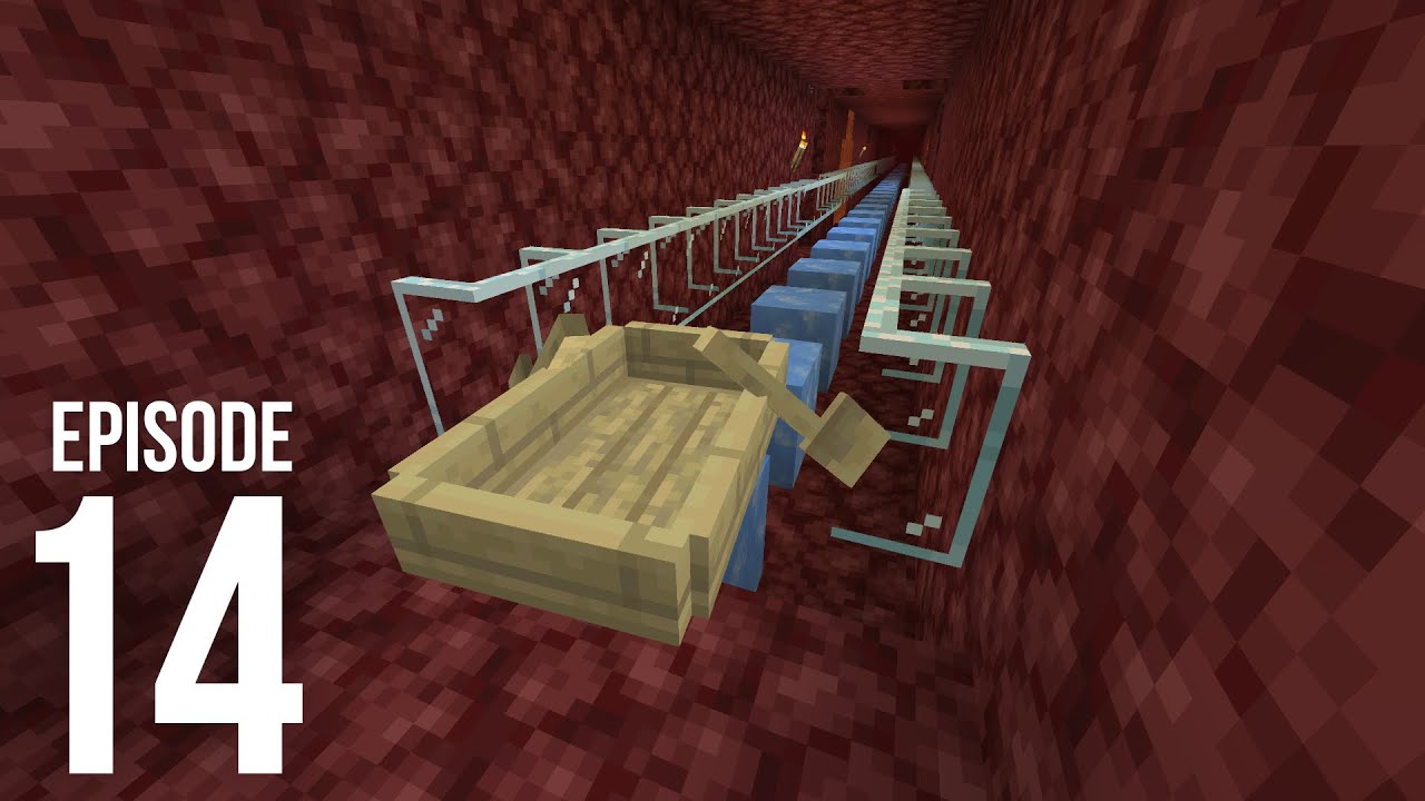 Ice Boat Road! | Minecraft Survival Series 2: Episode 14 - YouTube