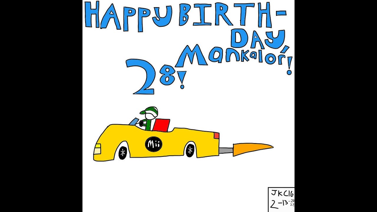 Happy Birthday, Mankalor! Speed Paint - YouTube