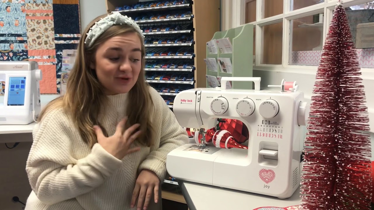 The Baby Lock Joy - YouTube