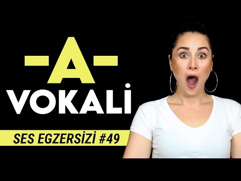 A Vokali Ses Egzersizi #49