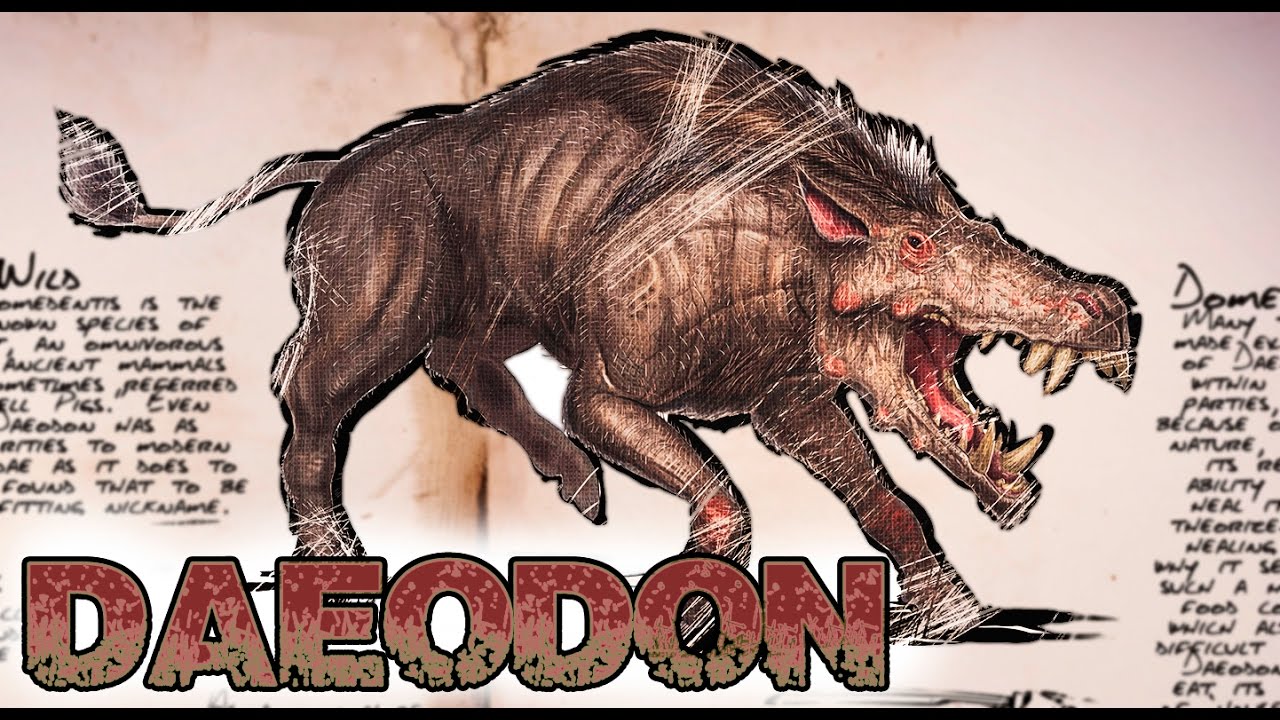 Amaestrando al Daeodon ¡El Jabali! || ARK: Survival Evolved - YouTube
