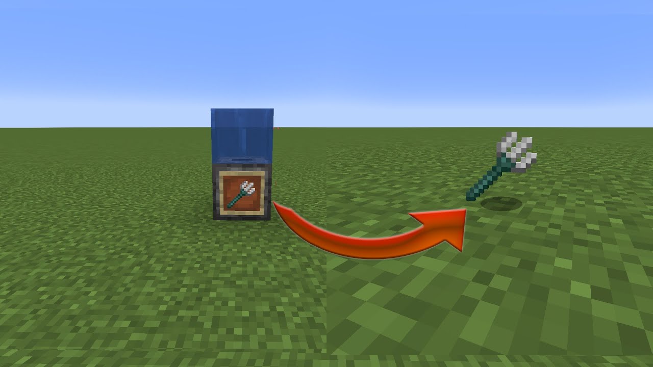 Smallest Trident Farm In Minecraft - YouTube