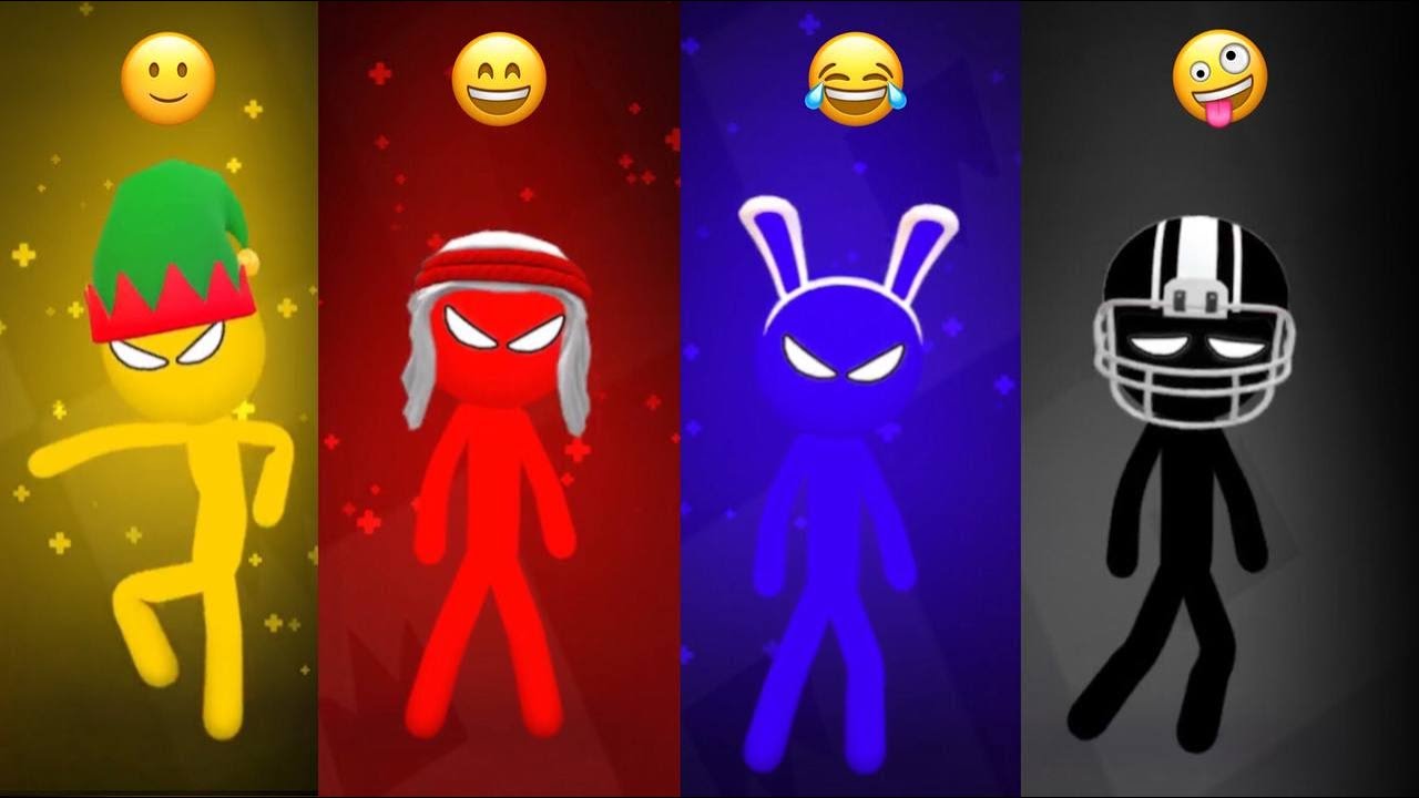 All stickmans are veryy happy!! - YouTube