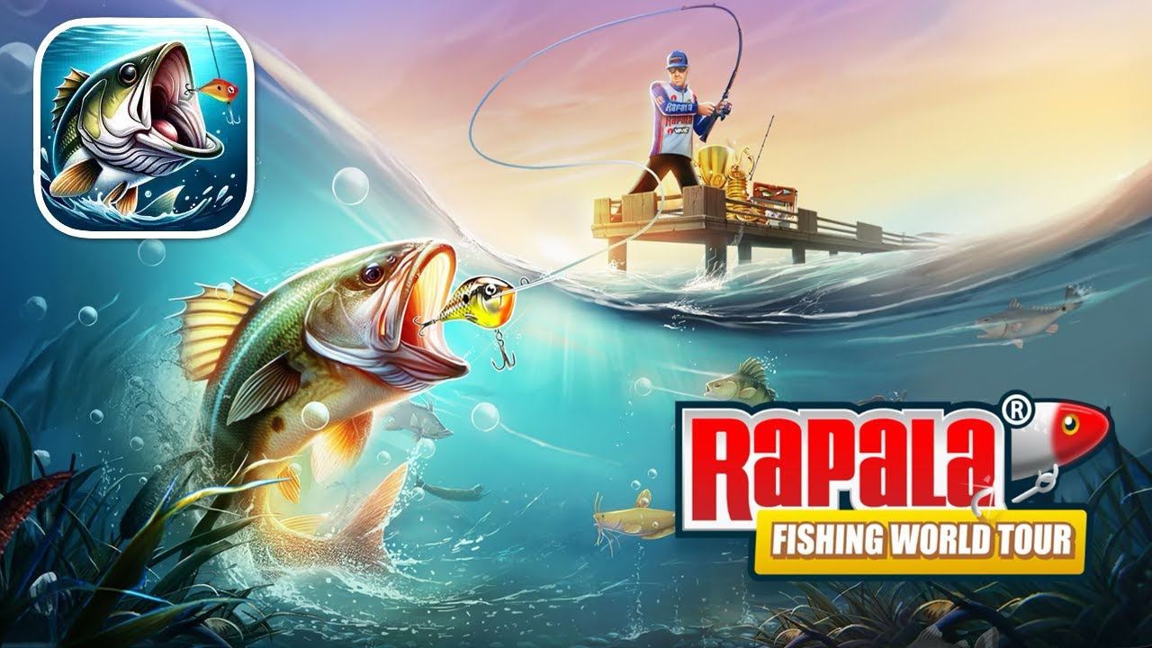 Rapala Fishing Simulation Game - iOS / Android Gameplay - YouTube