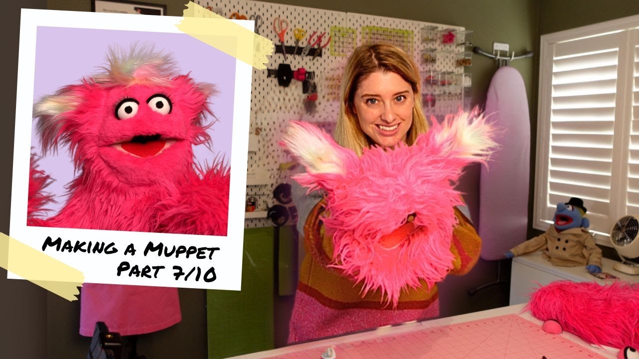 MAKING A MUPPET - Ears 7/10 - YouTube