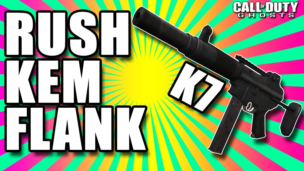 ★COD Ghosts: "K7" Best SMG Class Setup after "Buff!" ★ KEM Strike ...