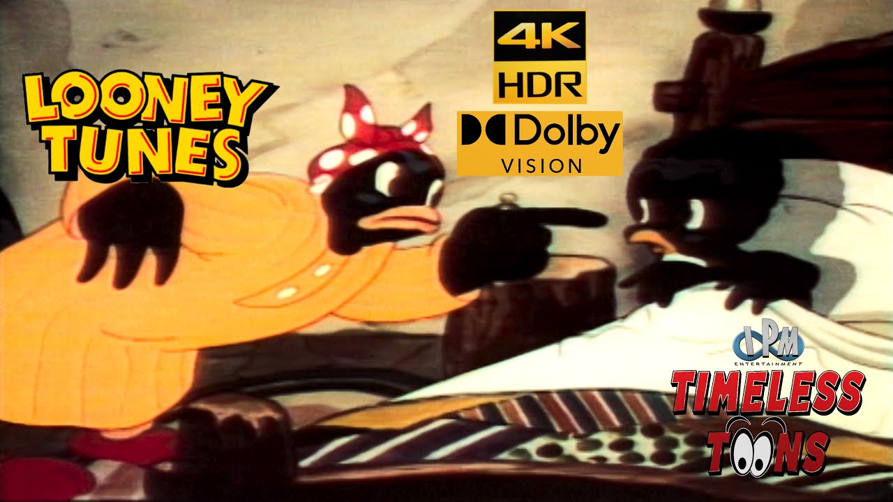 LOONEY TUNES: Early Worm Gets The Bird (1939) [4K HDR Dolby Vision ...