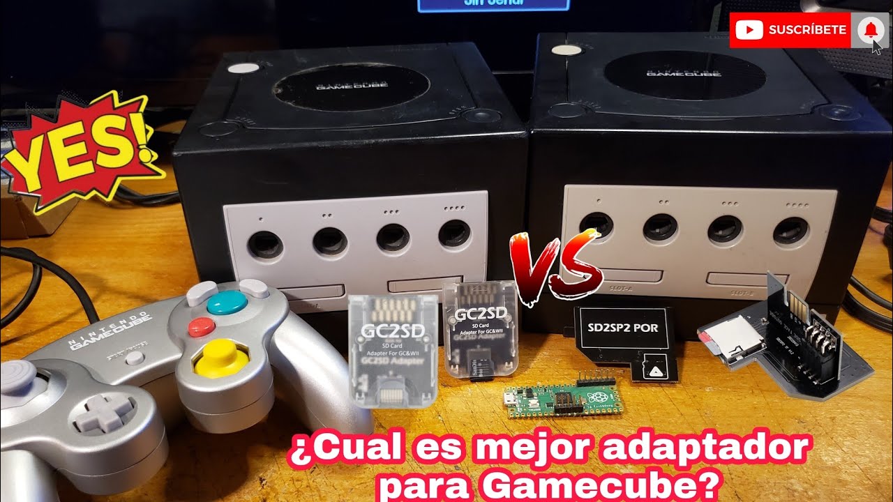 Adaptadores de memoria para Gamecube cual es el mejor?? - YouTube