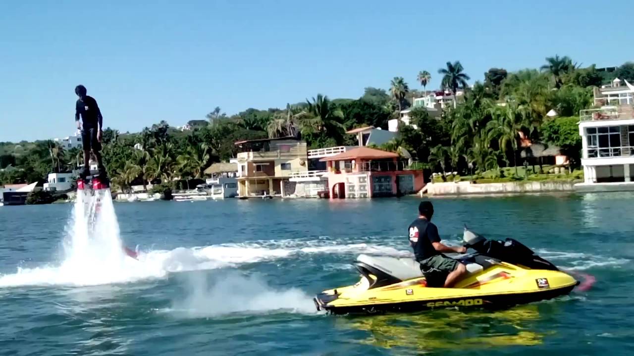 COMO FUNCIONA EL FLY BOARD - YouTube