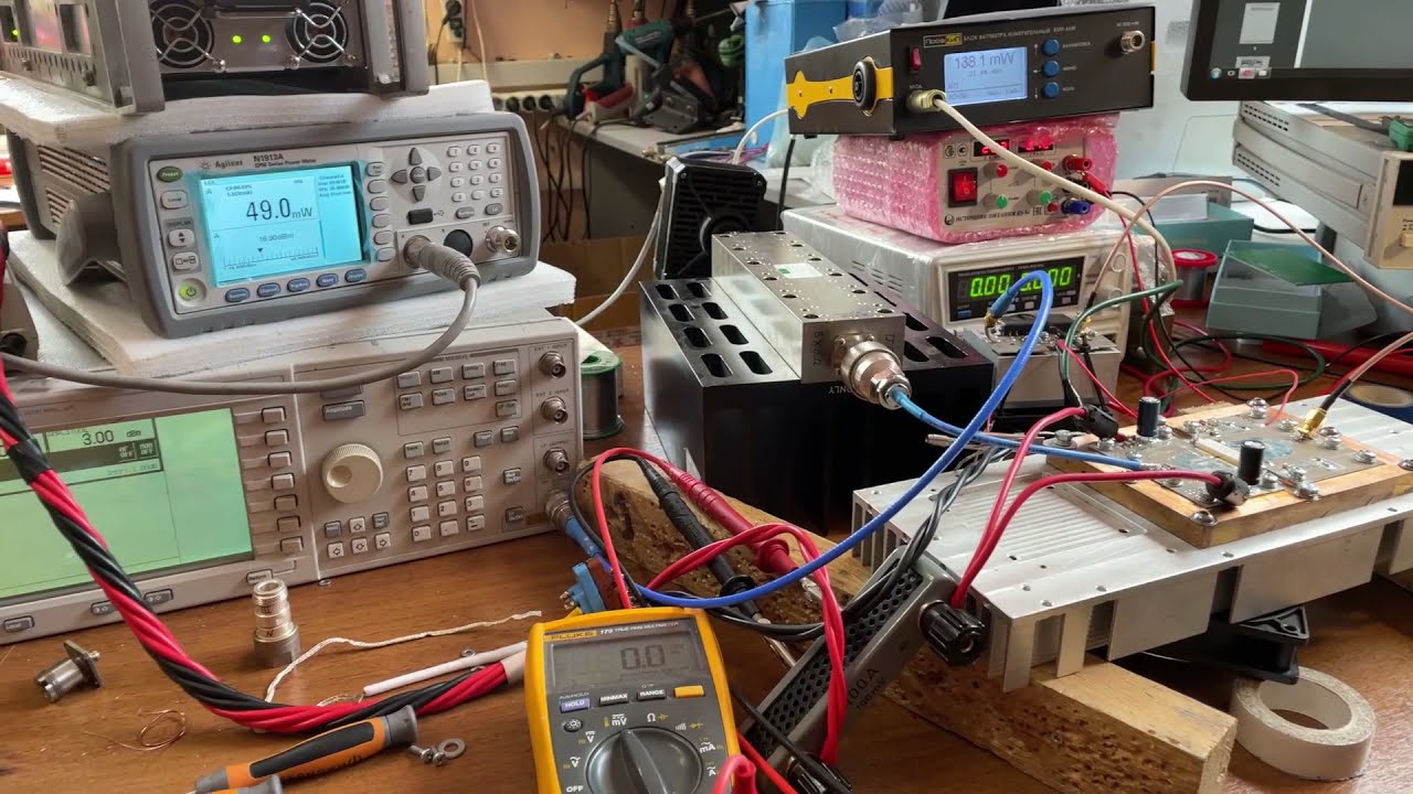 600Вт? Измеряем PA1296-600W W6PQL - YouTube