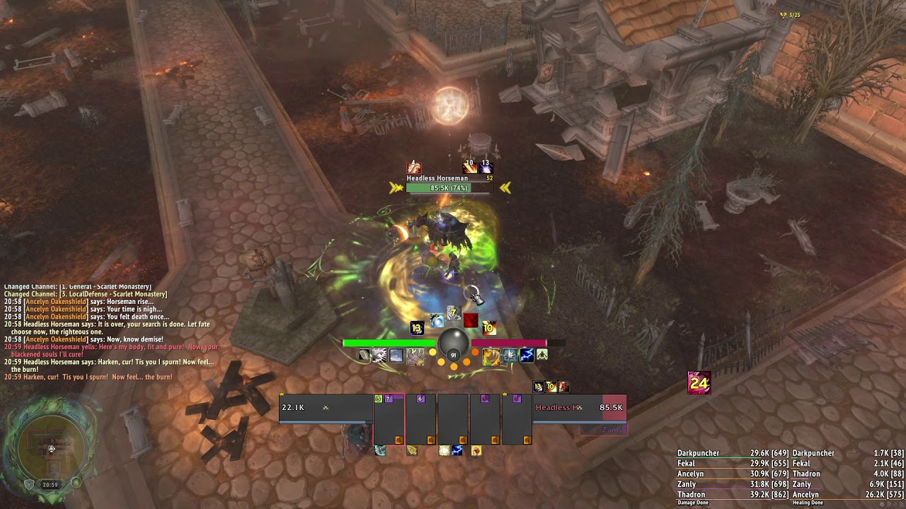 UI: Resto Druid, SL-prepatch - YouTube