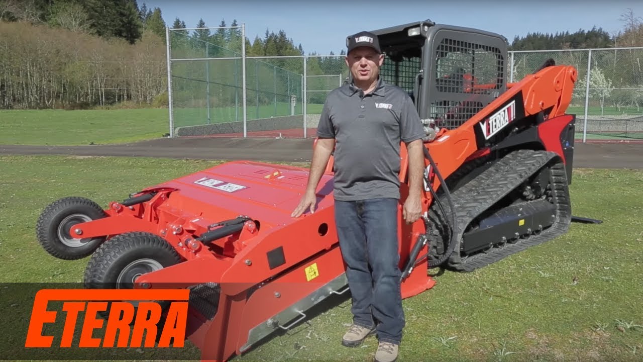 The Beach Master Skid Steer Beach Cleaner Attachment | Eterra ...