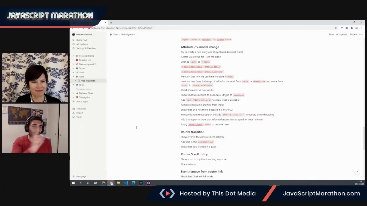 JavaScript Marathon: Vue 3 Migration in Practice - YouTube