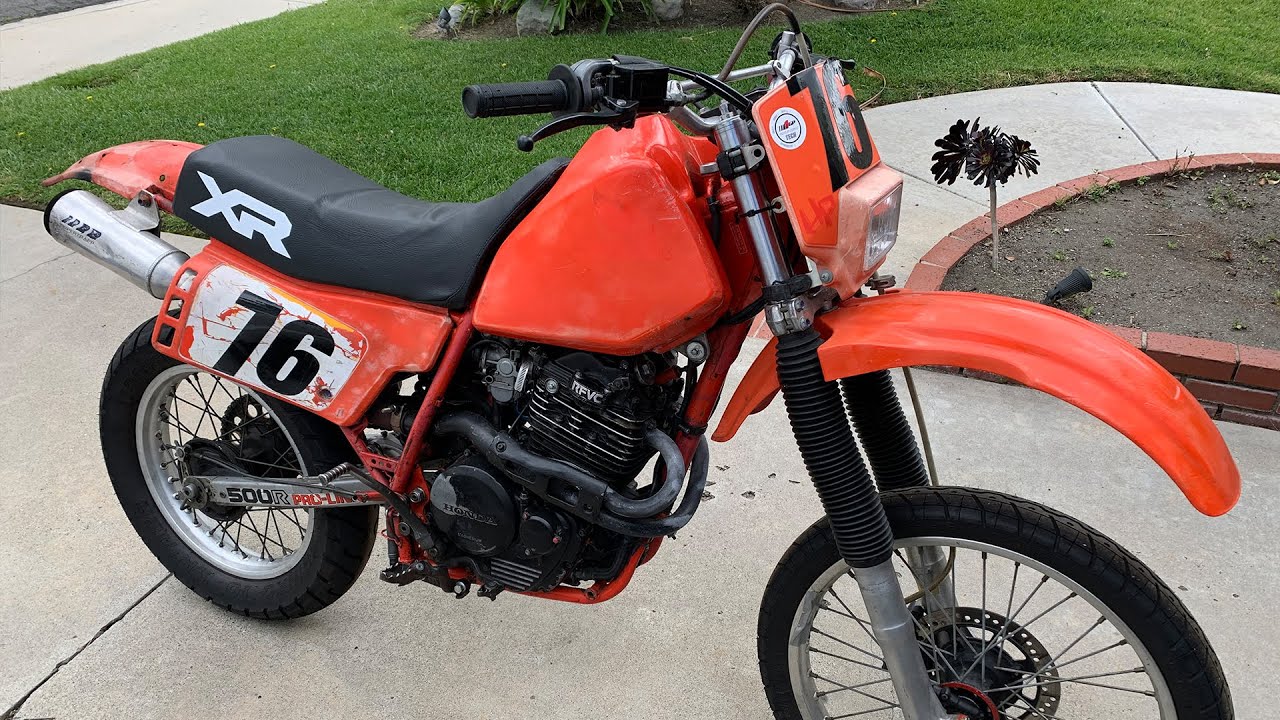 Xr500r Supermoto Laps at Santa Maria Kart Track | 8/24/2019 - YouTube