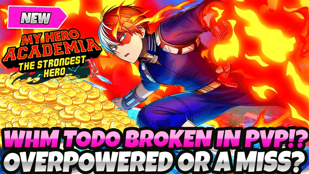*WHM TODOROKI BROKEN IN PVP!?!* Is He Overpowered Or A Miss?? (My Hero ...