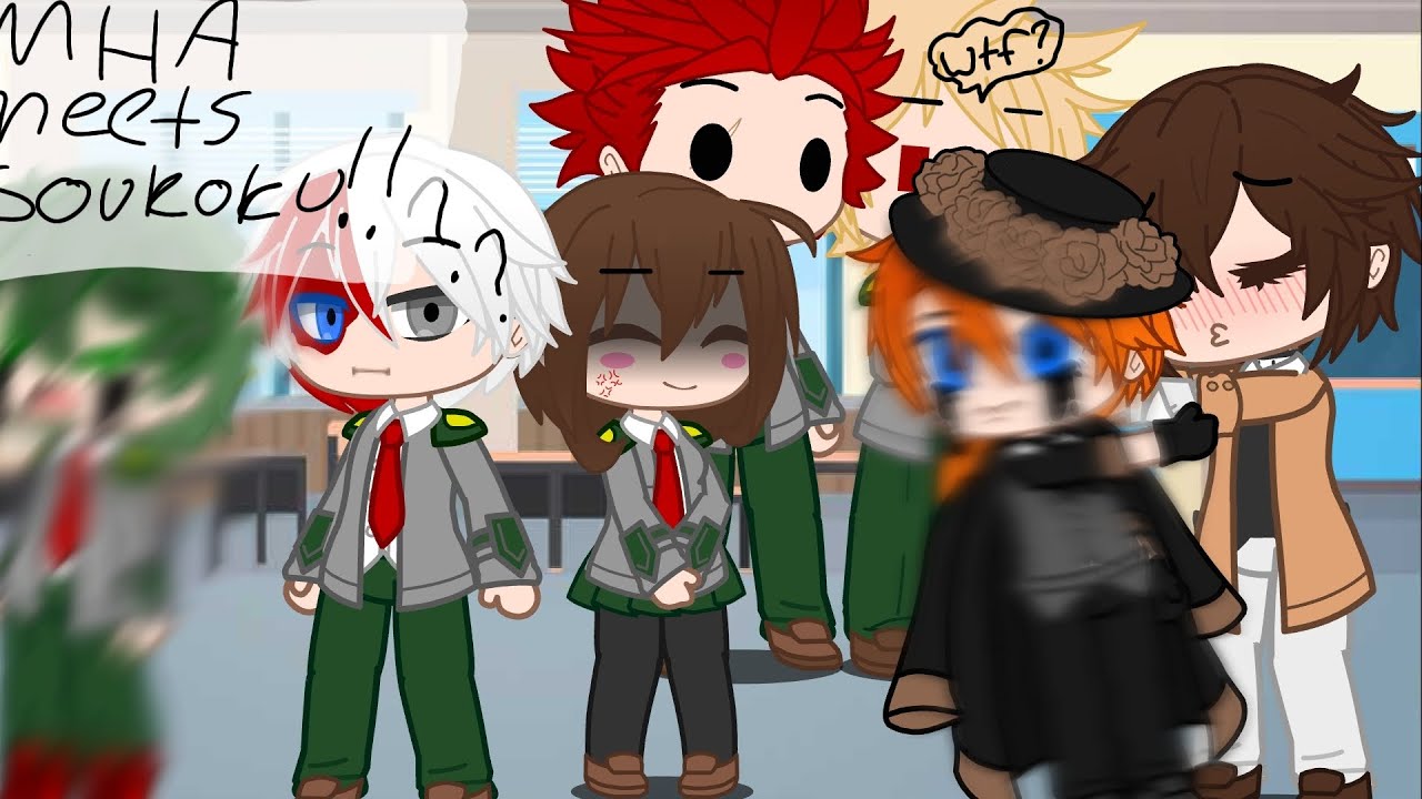 MHA meets Soukoku ‼️‼️ | gacha | MHA x BSD - YouTube