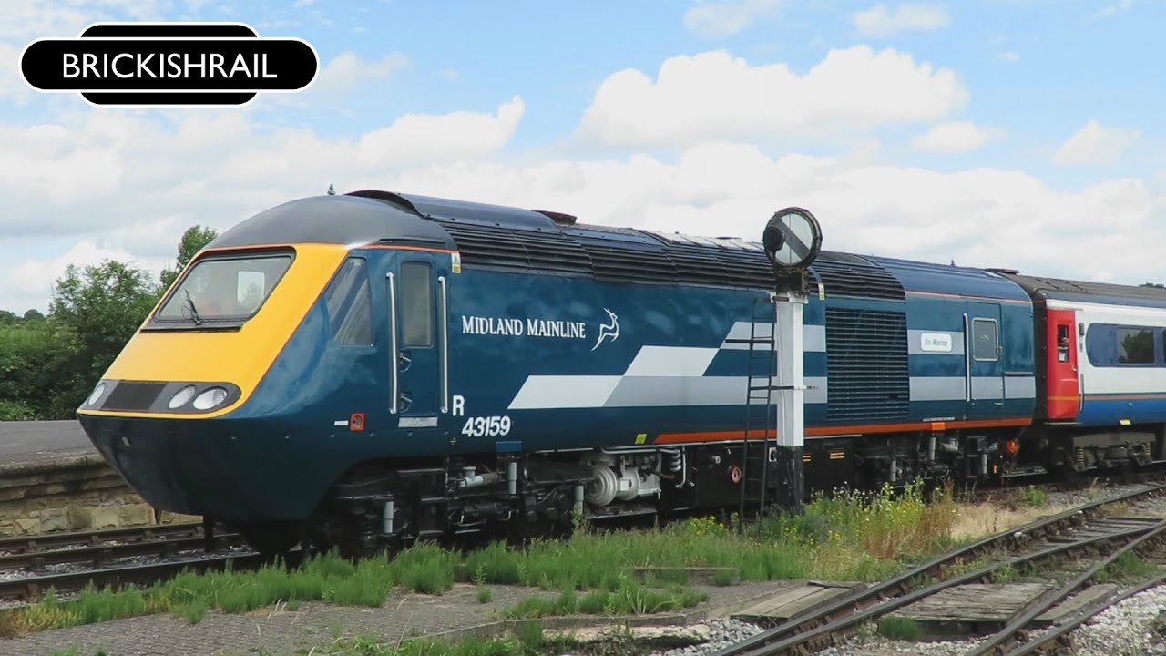 Midland Mainline HST 43159 'Rio Warrior' - Midland Railway Butterley ...