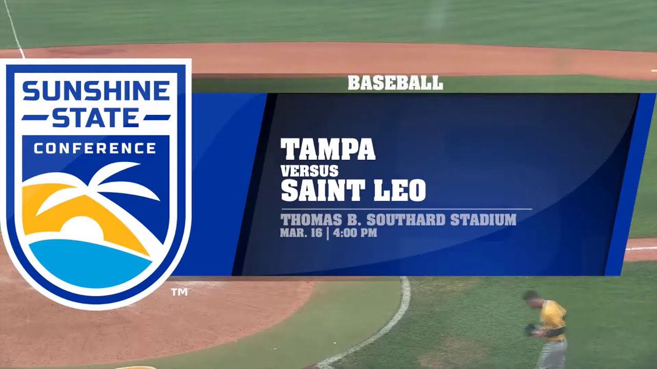 2019 Tampa Baseball at Saint Leo (Game Two) - YouTube