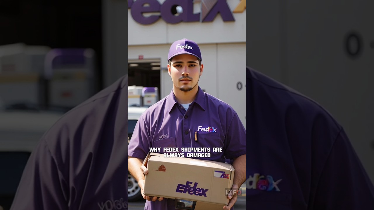 why FedEx shipments are always damaged ? #fedex - YouTube