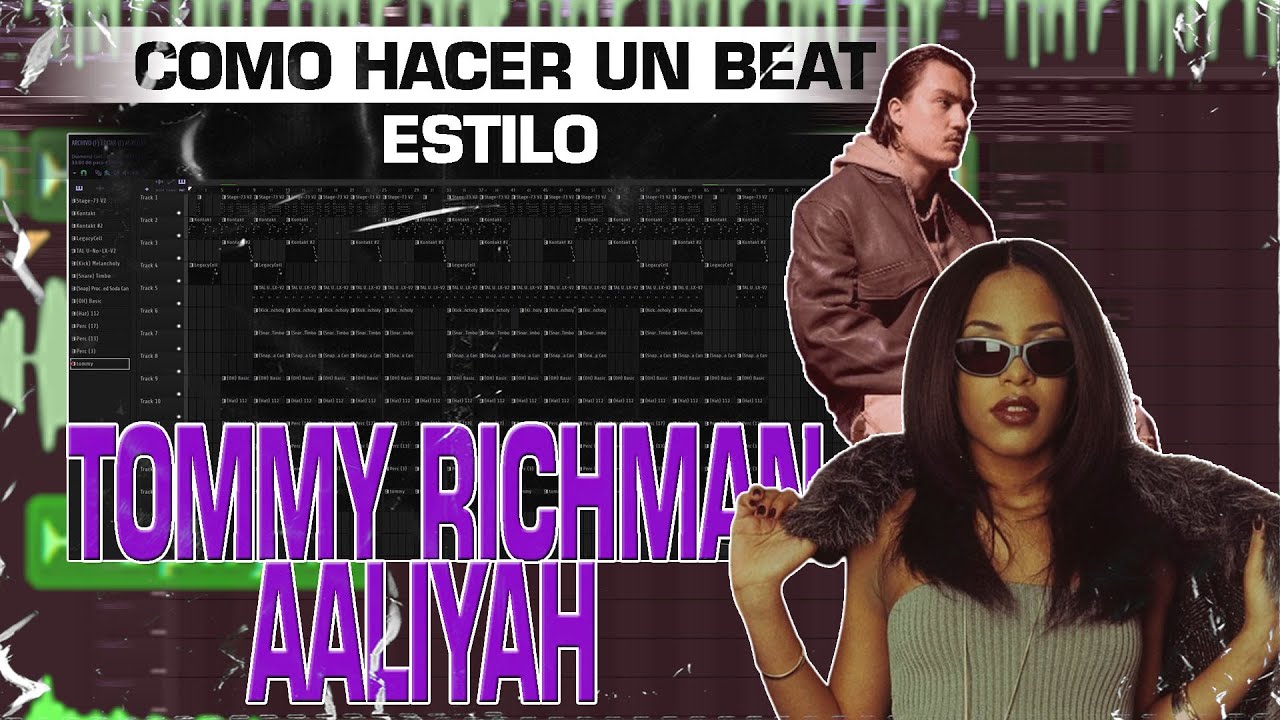Asi Hice Un BEAT Al Estilo De TOMMY RICHMAN x AALIYAH En FL STUDIO 2024 ...