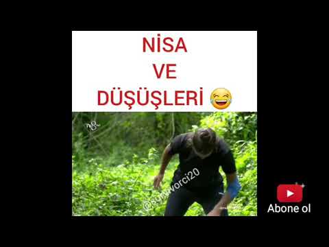 Nisanın survivor da düşme anları