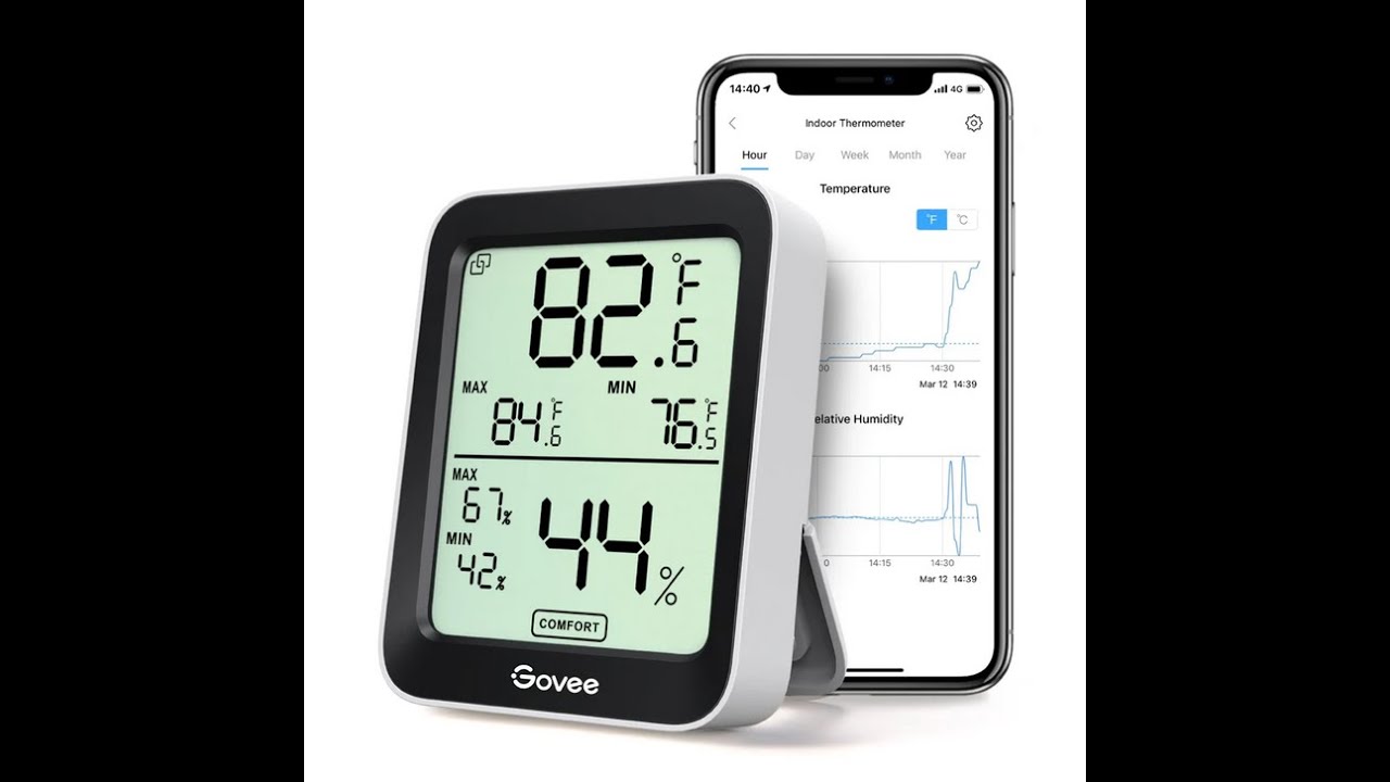 Govee Smart Thermometer and Humidity Review - YouTube