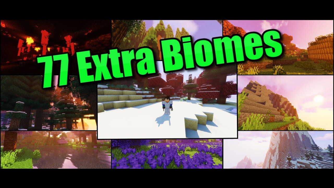 I Beat Minecraft on the Extra Biomes Mod - YouTube
