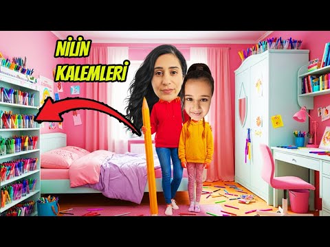 NİL ODASINDA Kİ KALEMLERİ DÜZENLEDİ ANNESİ ŞAŞIRDI