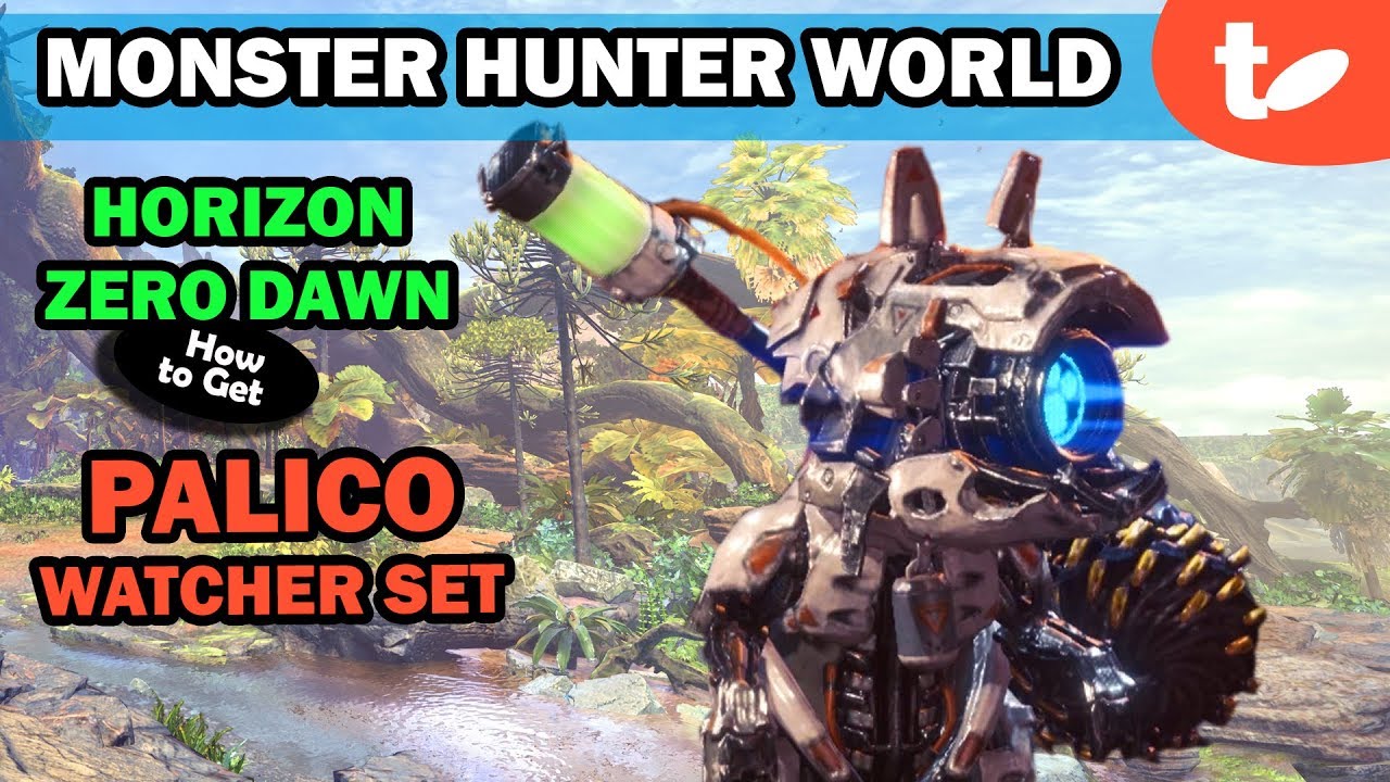 Going Wild! How to Craft Horizon Zero Dawn Palico Watcher Set in ...