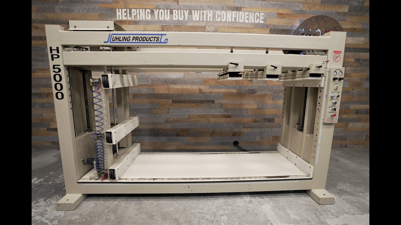 Uhling HP-5000 Case Clamp (98 ” long x 50 ” high x 36” deep) - YouTube