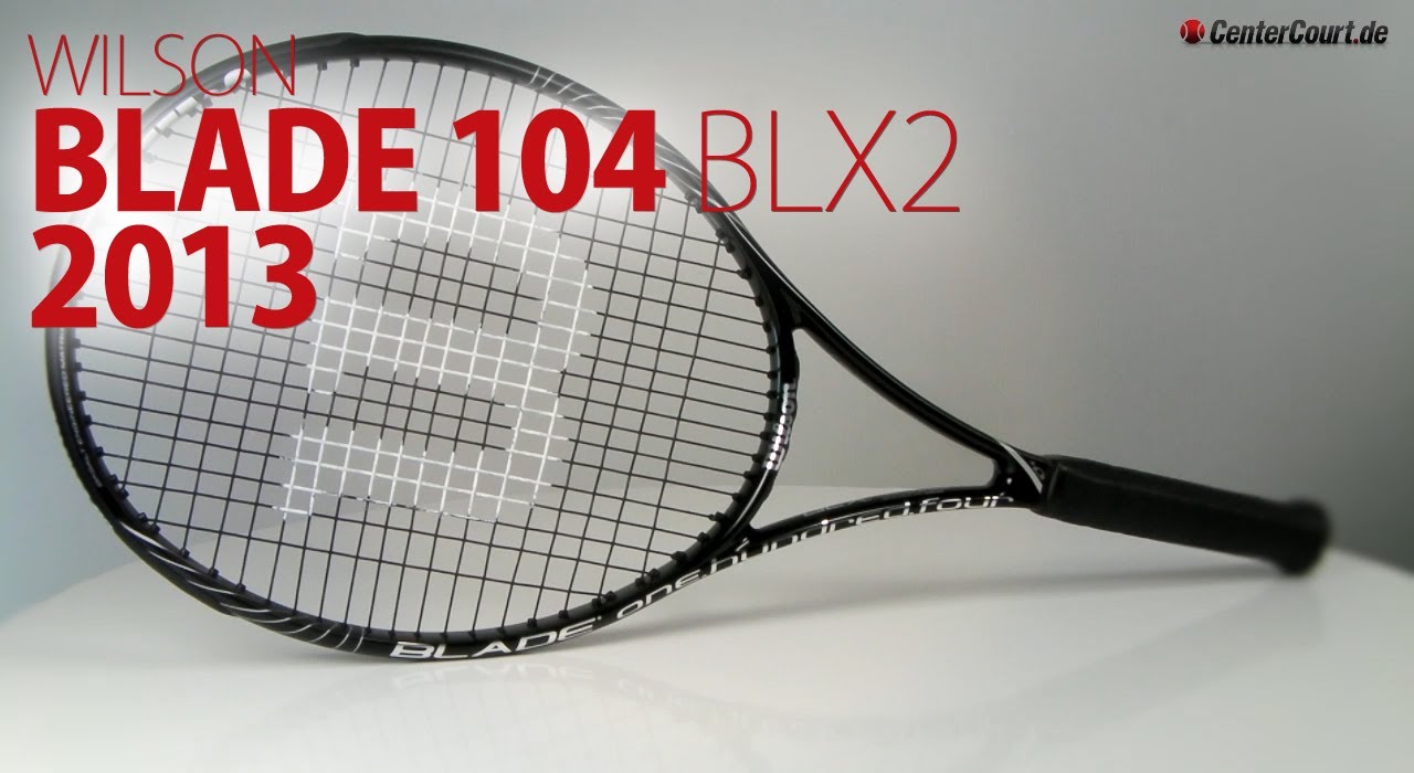Blade2013: Wilson Blade 104 BLX2 von Serena und Venus Williams - YouTube
