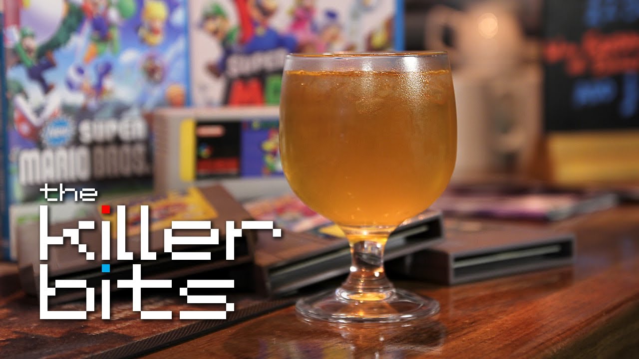 Video Game Cocktails - The Captive Princess (inspired by Super Mario ...