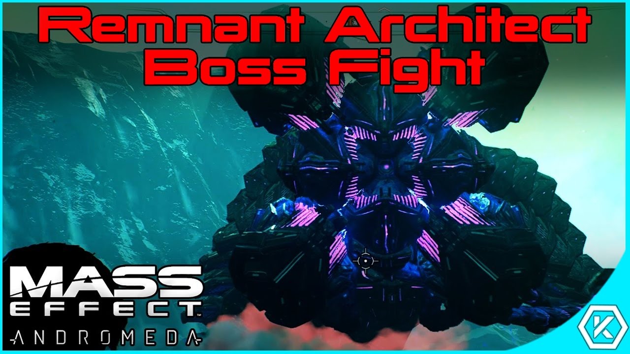 Remnant Architect Boss | Mass Effect Andromeda - YouTube