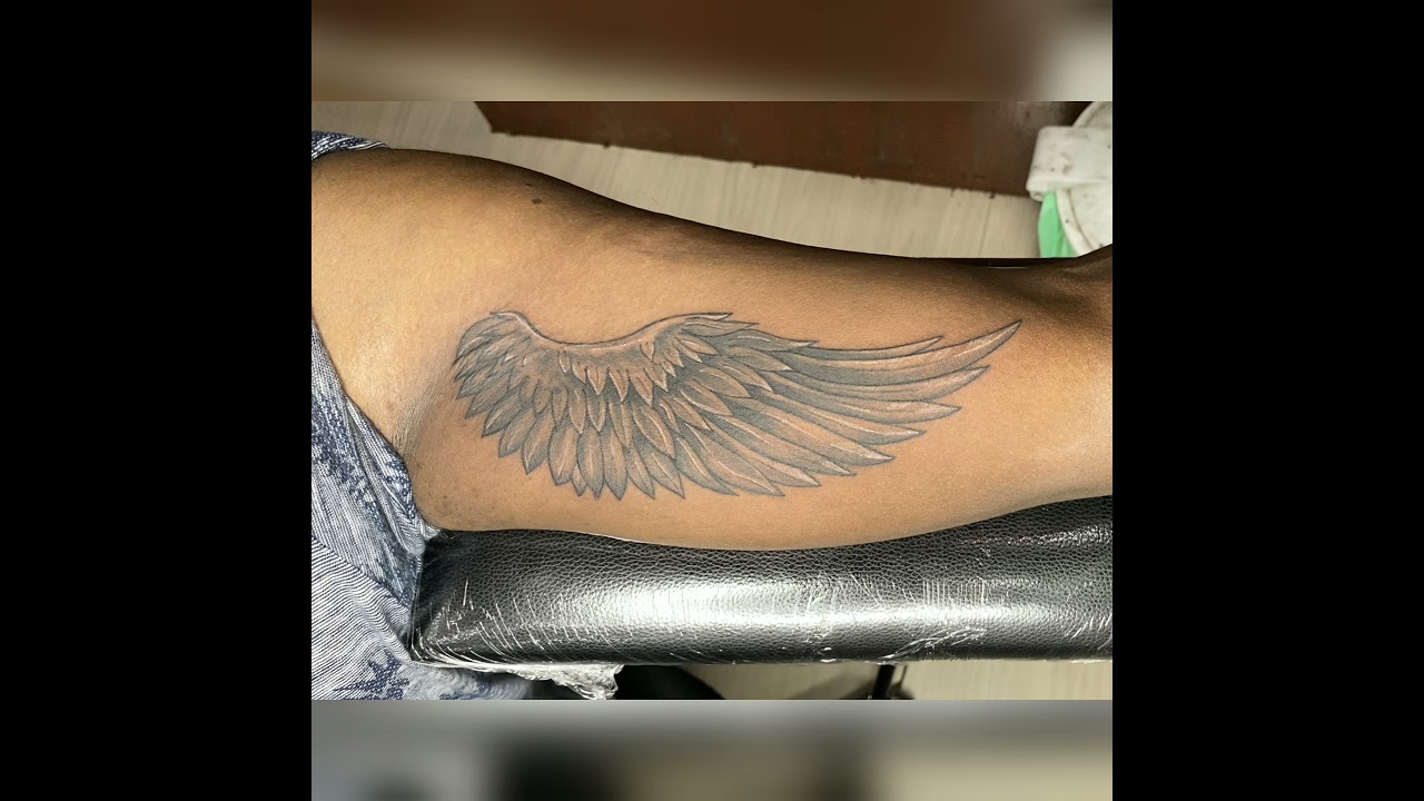 Bicep Wing Tattoos Stunning Bicep Tattoos Inkbox (2403 Ideas)