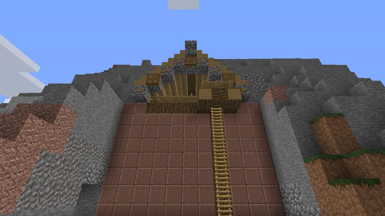 Minecraft singleplayer survival #2 (the cliff cave house) - YouTube