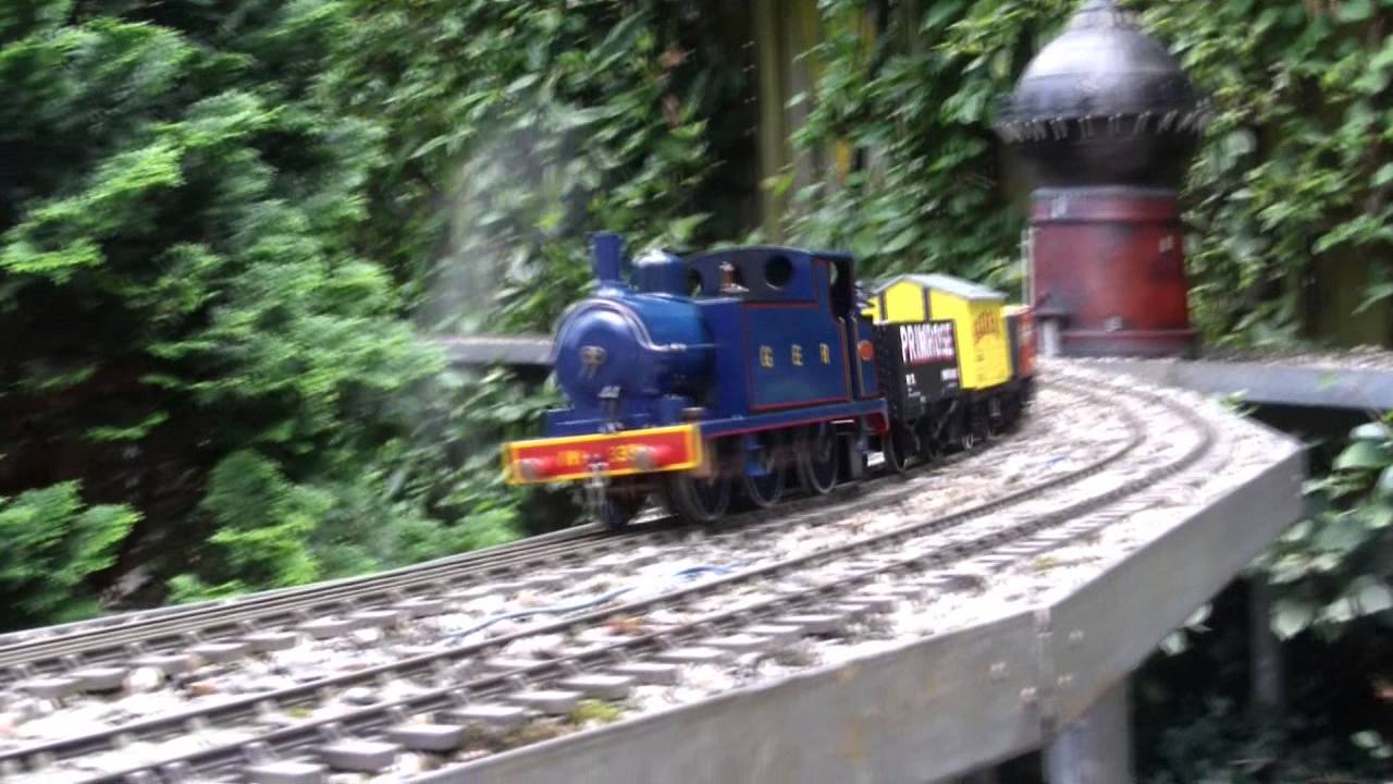 Live steam Gauge 1 GER and ETAT ASTER 0-6-0 tank locomotives - YouTube