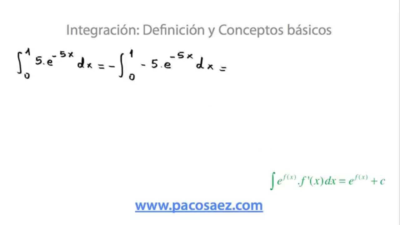 7. Integrales. Resolución paso a paso (ejemplo 2). - YouTube