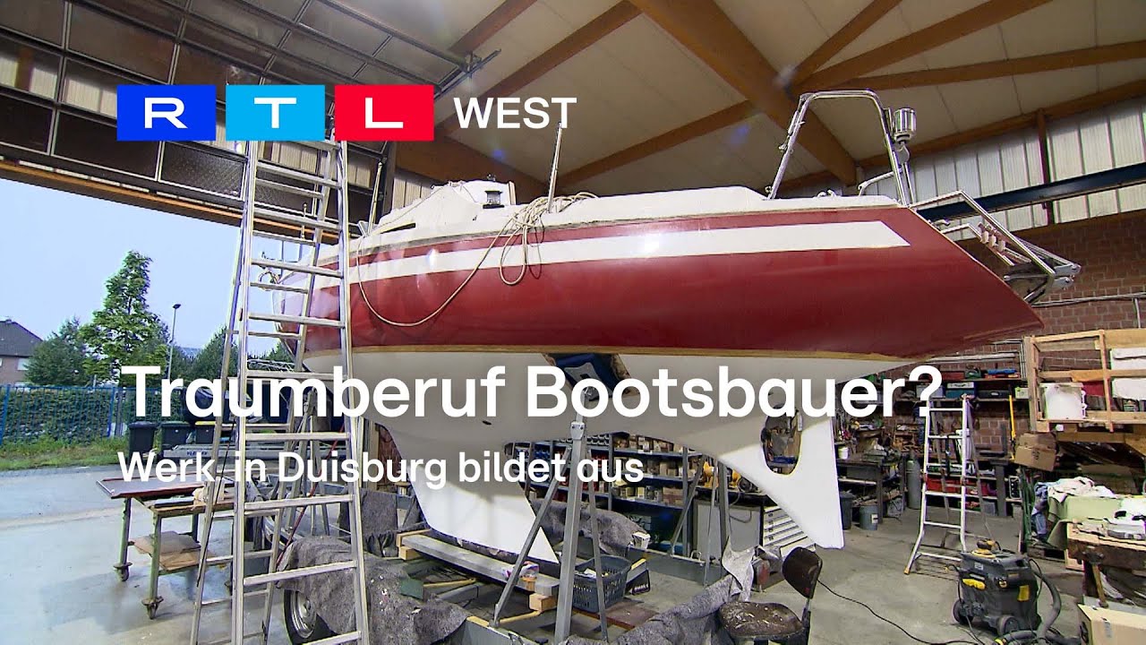 Bootsbauer - Ein fast vergessener Ausbildungsberuf | RTL WEST, 19.09. ...