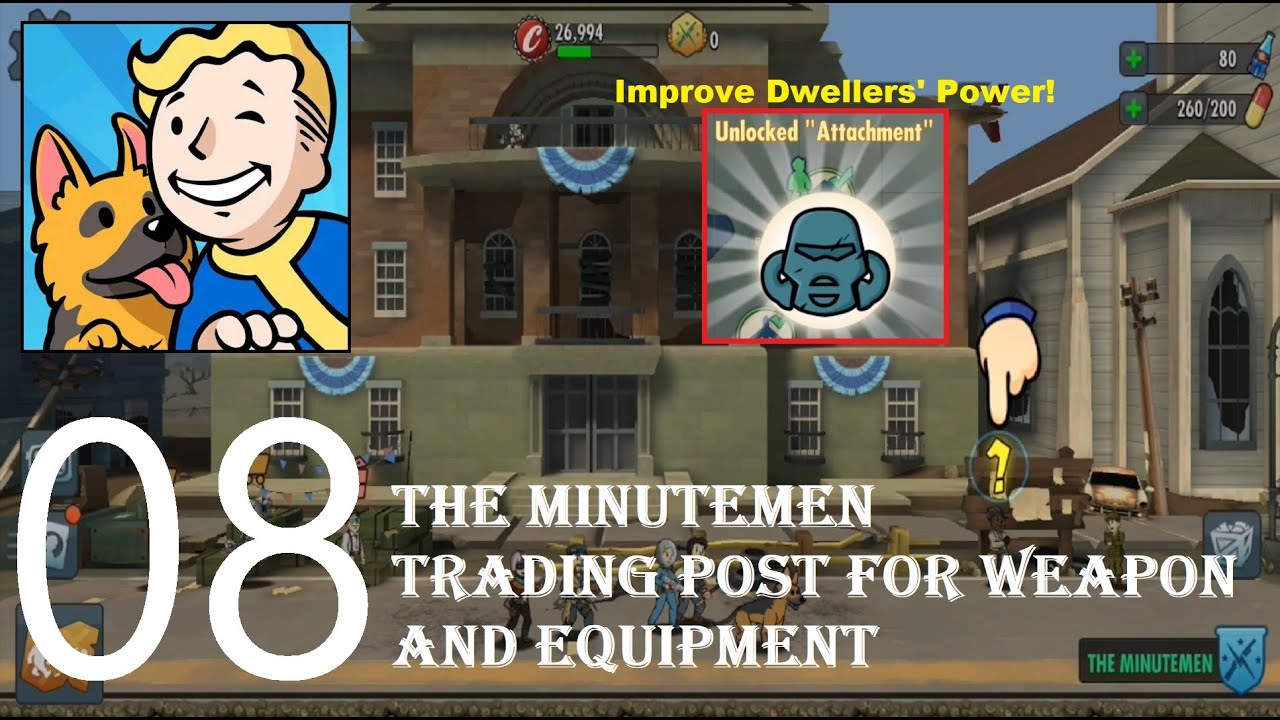Fallout Shelter Online | The Minutemen | Trading Post for Weapon and ...