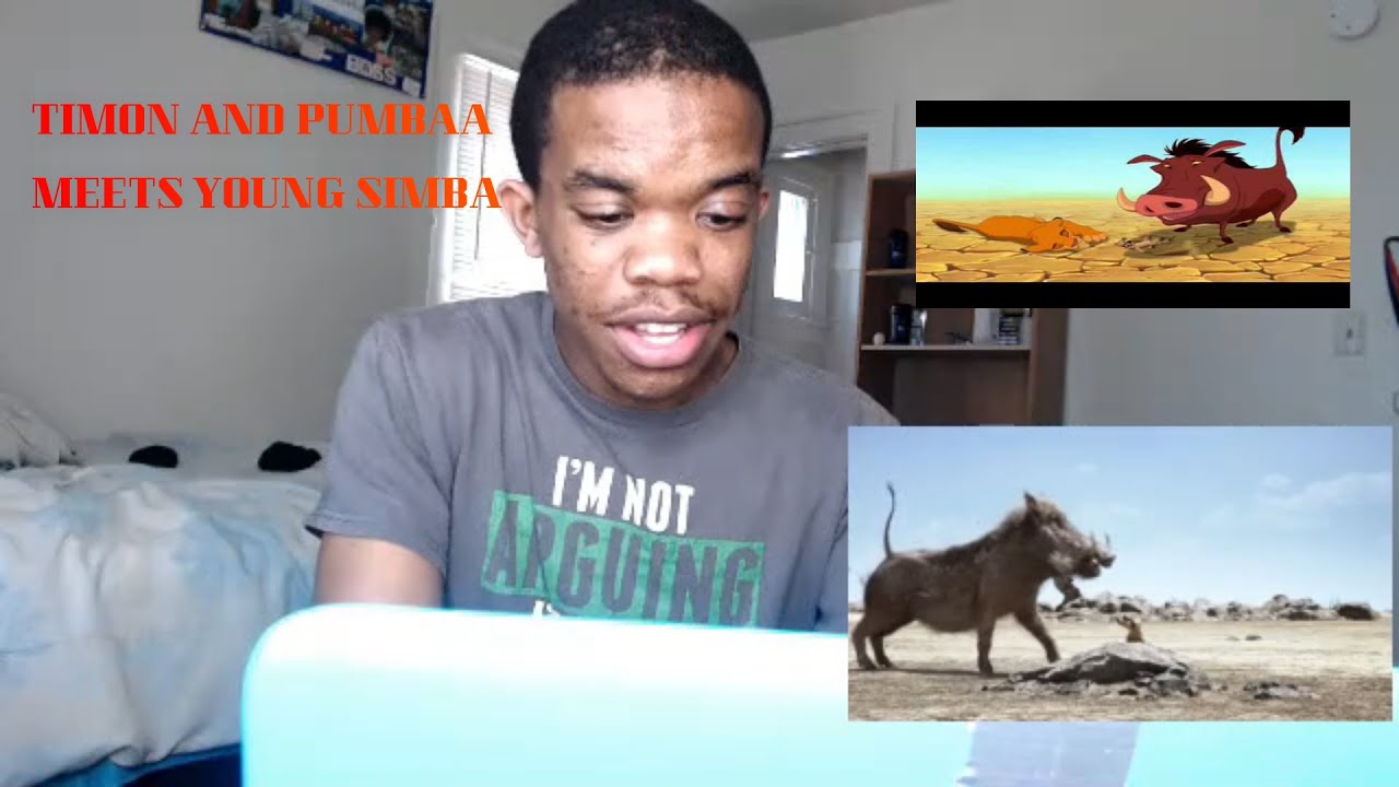 The Lion King TV Spot : Timon and Pumbaa meets Simba (REACTION) - YouTube