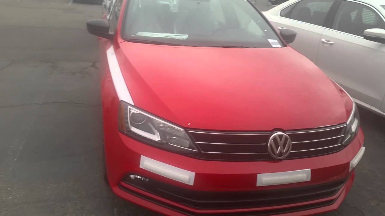 2016 Jetta Sport Tornado Red - YouTube