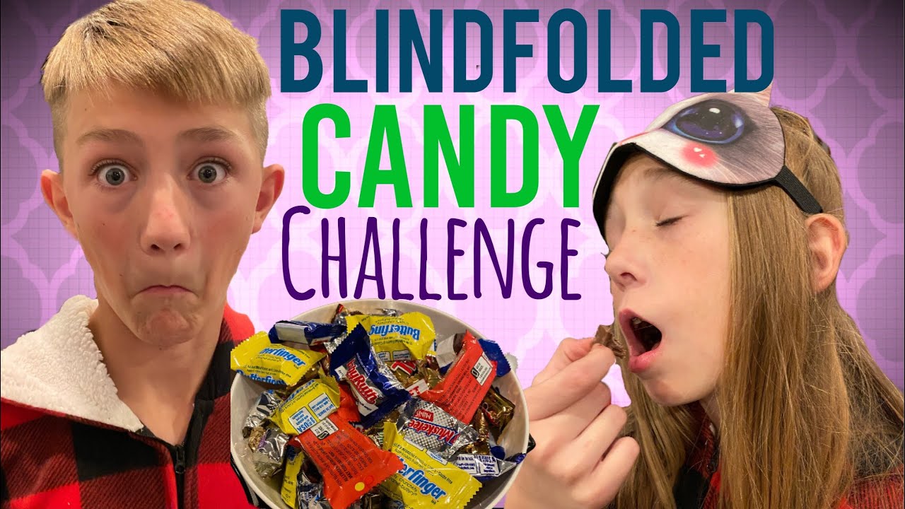 Blindfolded CANDY CHALLENGE! #candy #halloweencandy #blindfolded #yummy ...