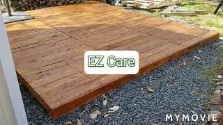 Building a Deck out of Pallets! Almost one year follow up review!