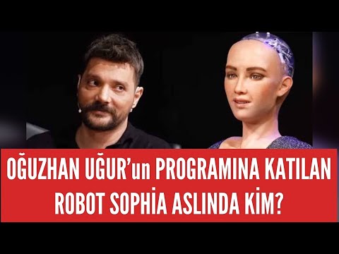 Robot Sophia Oğuzhan Uğur arasındaki diyaloglar sosyal medyaya damga vurdu!