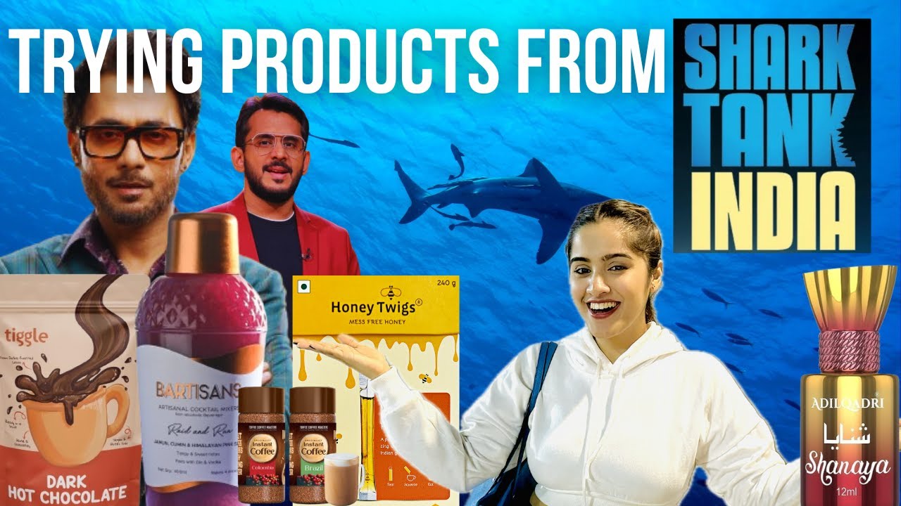 Trying all the popular SHARK TANK INDIA Products | Meet Arora - YouTube